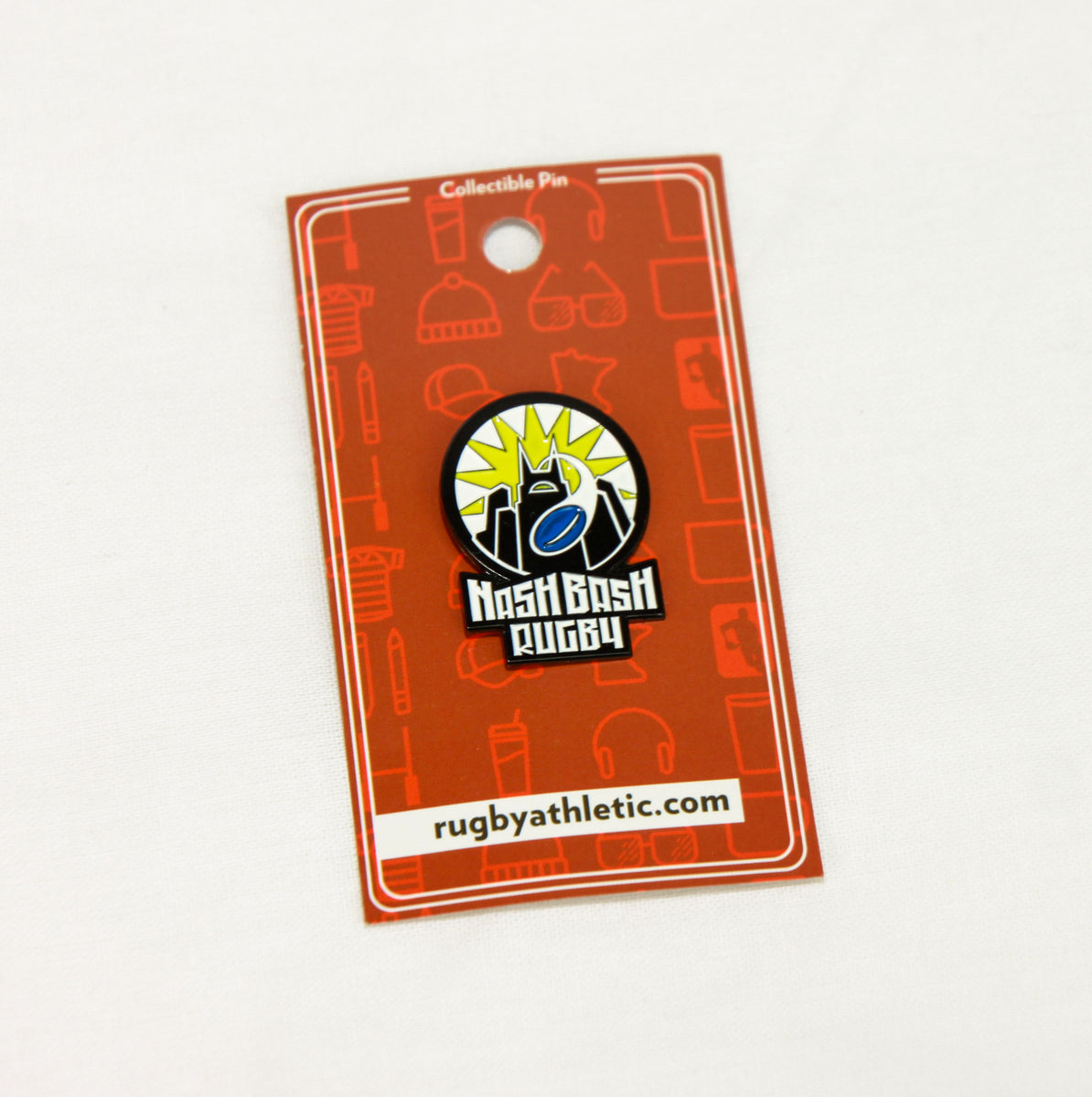 *Nash Bash Lapel Pin – Rugby Athletic